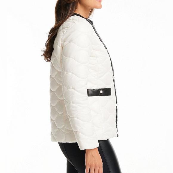kate spade | Jackets & Coats | Kate Spade Horizontal Onion Quilted Crew ...